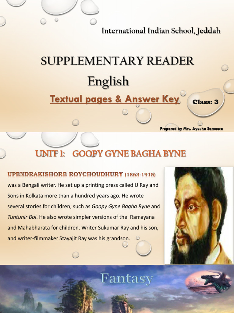 Goopy and Bagha's Magical Journey | PDF