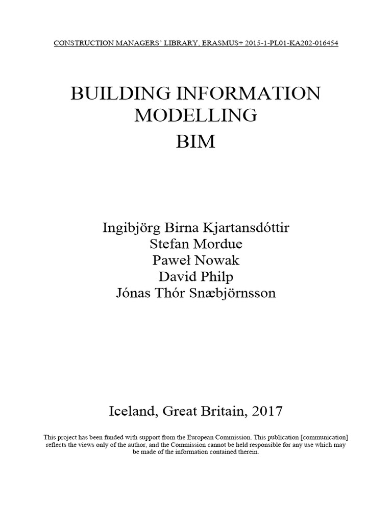 BIM | PDF | Building Information Modeling | Interoperability