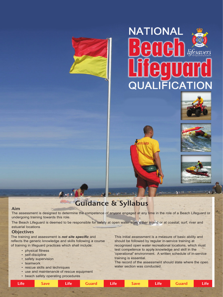 National Beach Lifeguard Qualification Syllabus | PDF