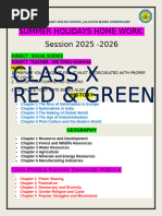 Class 10 Social Science Chapter Notes | PDF