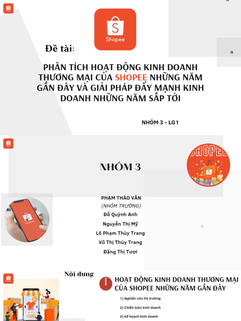 Nhóm 3 Shopee | PDF