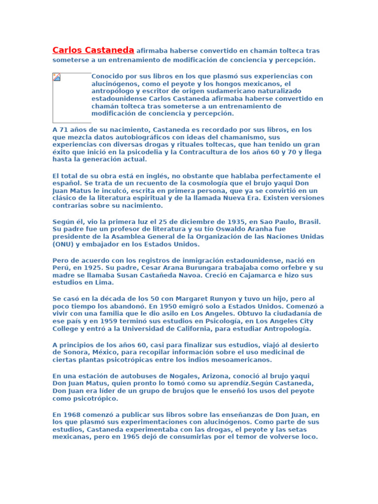Carlos Castaneda | PDF