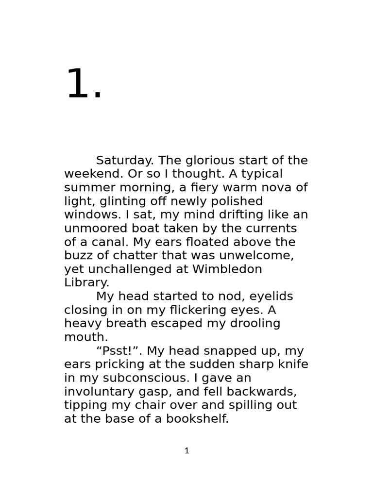 Weekend Adventure at Wimbledon Library | PDF