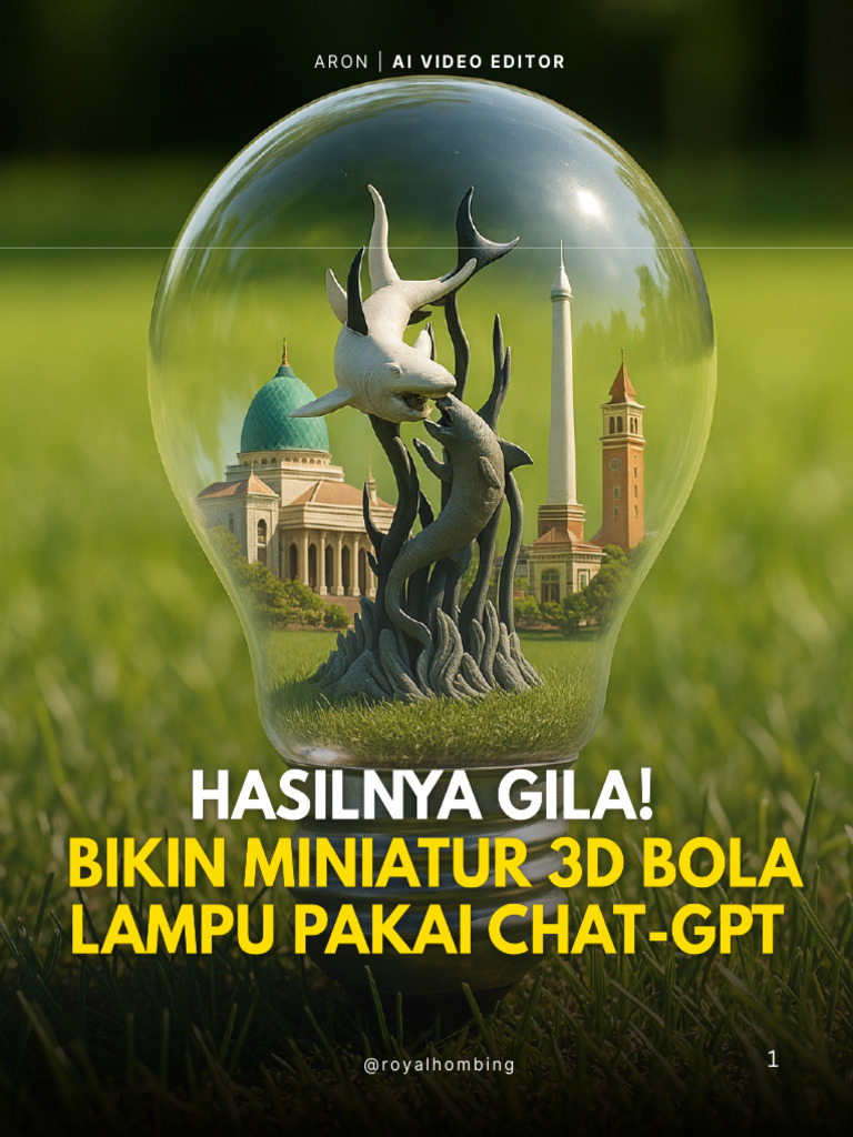 Prompt 3D Bola Lampu | PDF