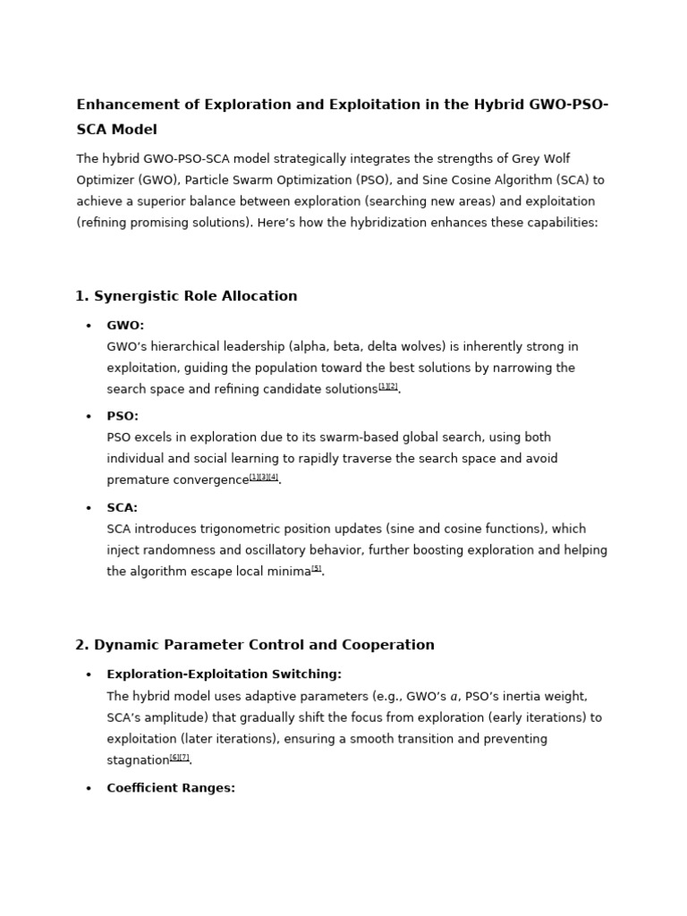 Enhancement of Exploration and Exploitation in The | PDF | Mathematical ...