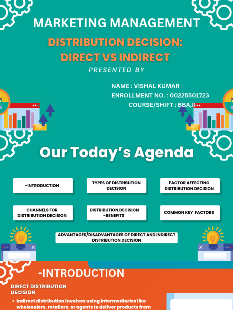 Direct vs Indirect Distribution Analysis | PDF | Retail | Business
