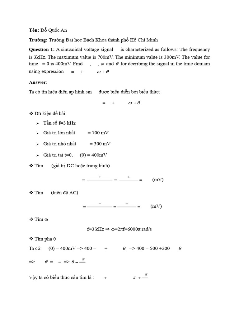 ĐỗQuốcAn HW1 | PDF