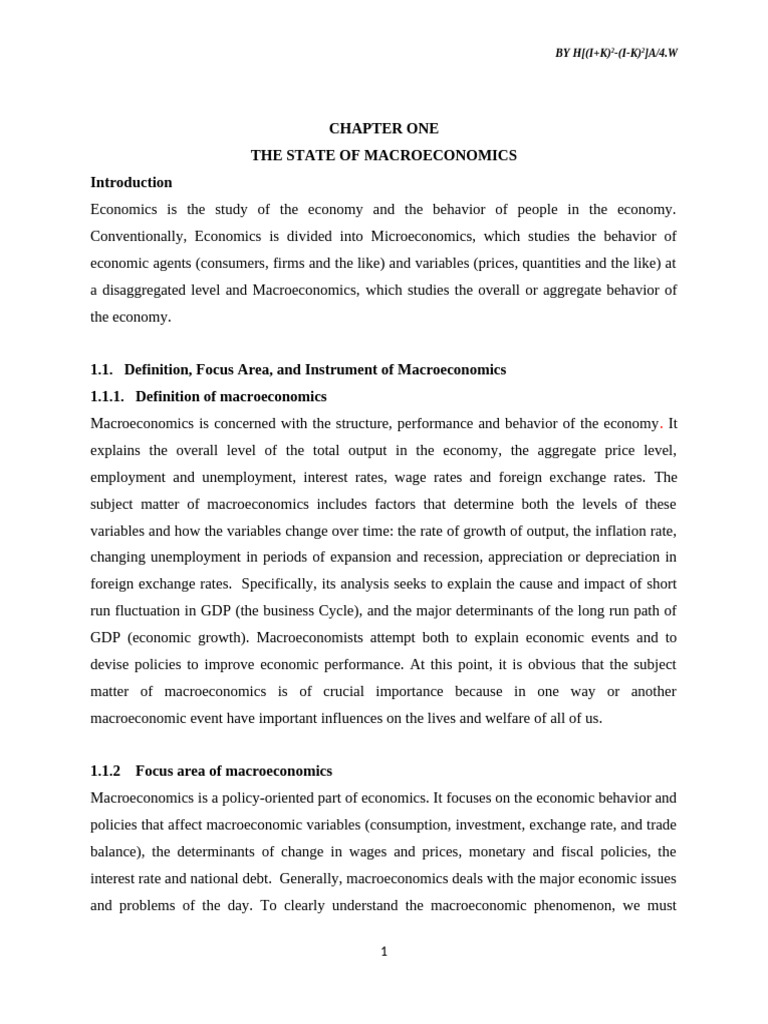 Macroeconomics Module Rev - 104105 | PDF | Cost Of Living | Macroeconomics