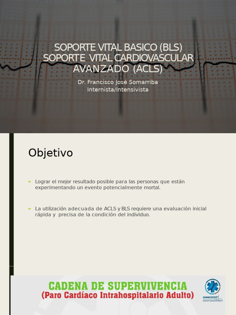Bcls Acls | PDF | Reanimación cardiopulmonar | Especialidades Medicas