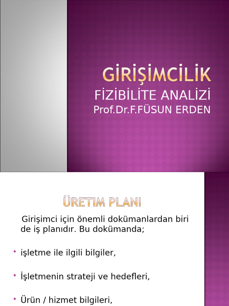 Ã retim PlanlamasÄ± (DÃ¼zenlenmiÅ ) | PDF