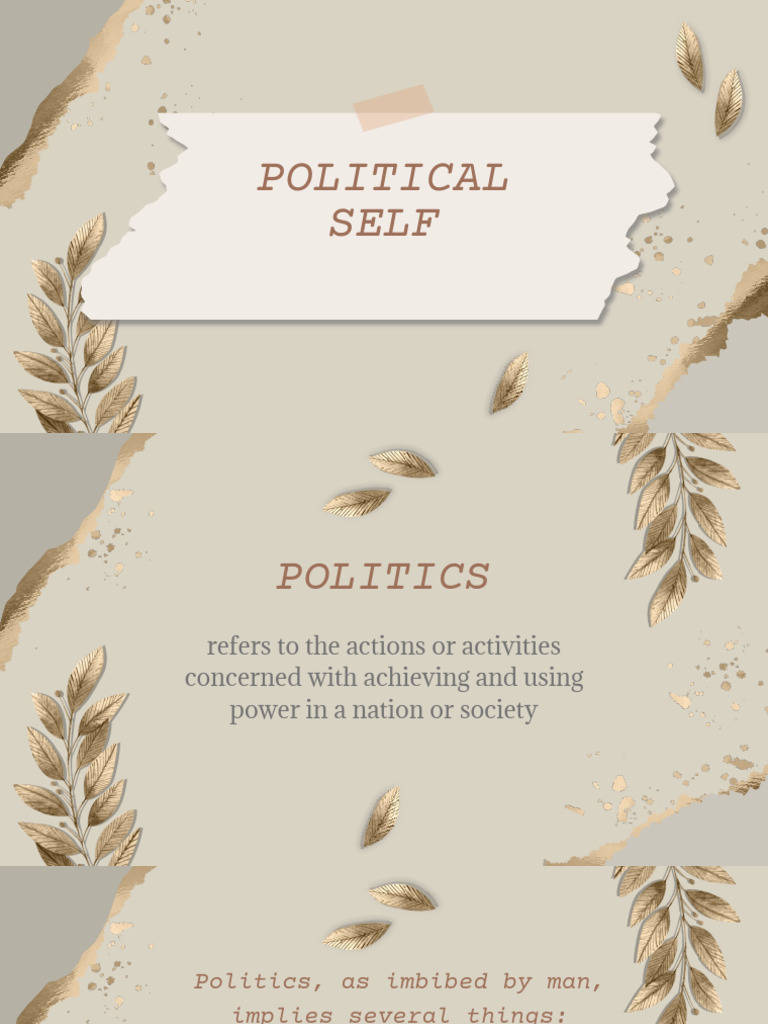 Political Self | PDF