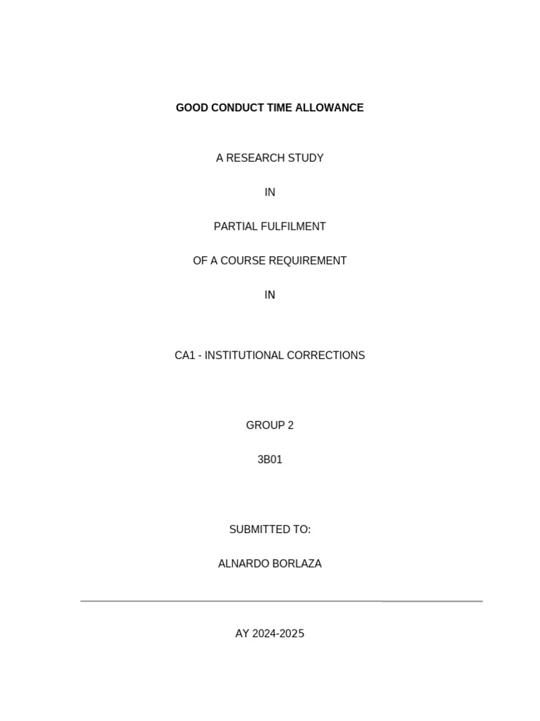 Research Paper Front Page | PDF | Penology | Punishments