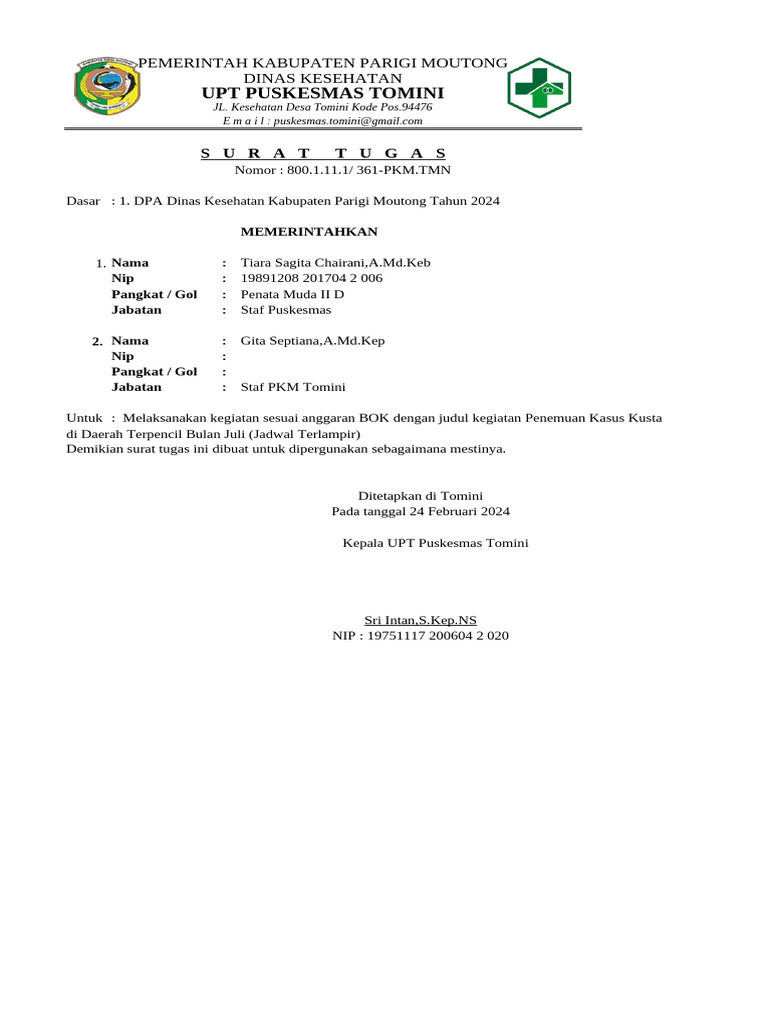 SPJ Februari Kusta 2024 | PDF