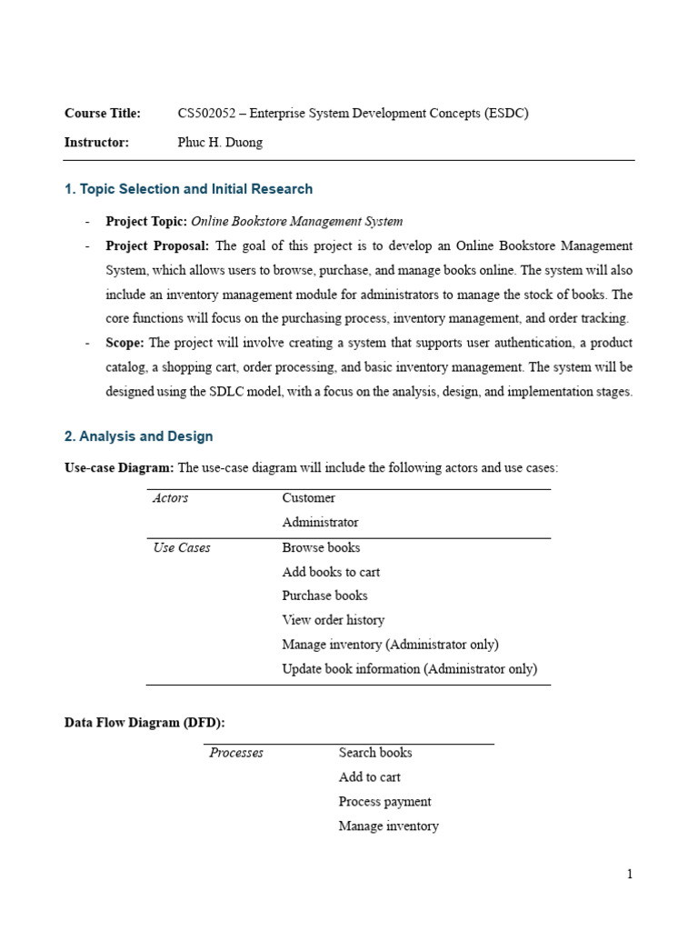 Sample Final Project 1 | PDF | Use Case | Online Shopping