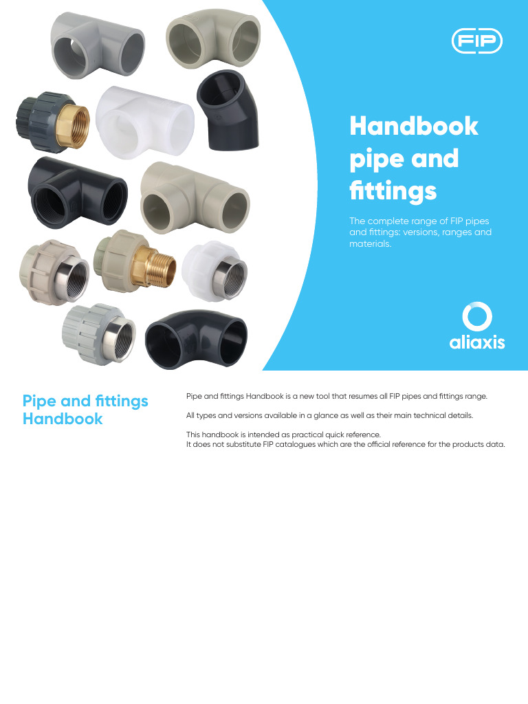 FIP Fittings Handbook IT 10 2021 v1 | PDF | Pipe (Fluid Conveyance ...