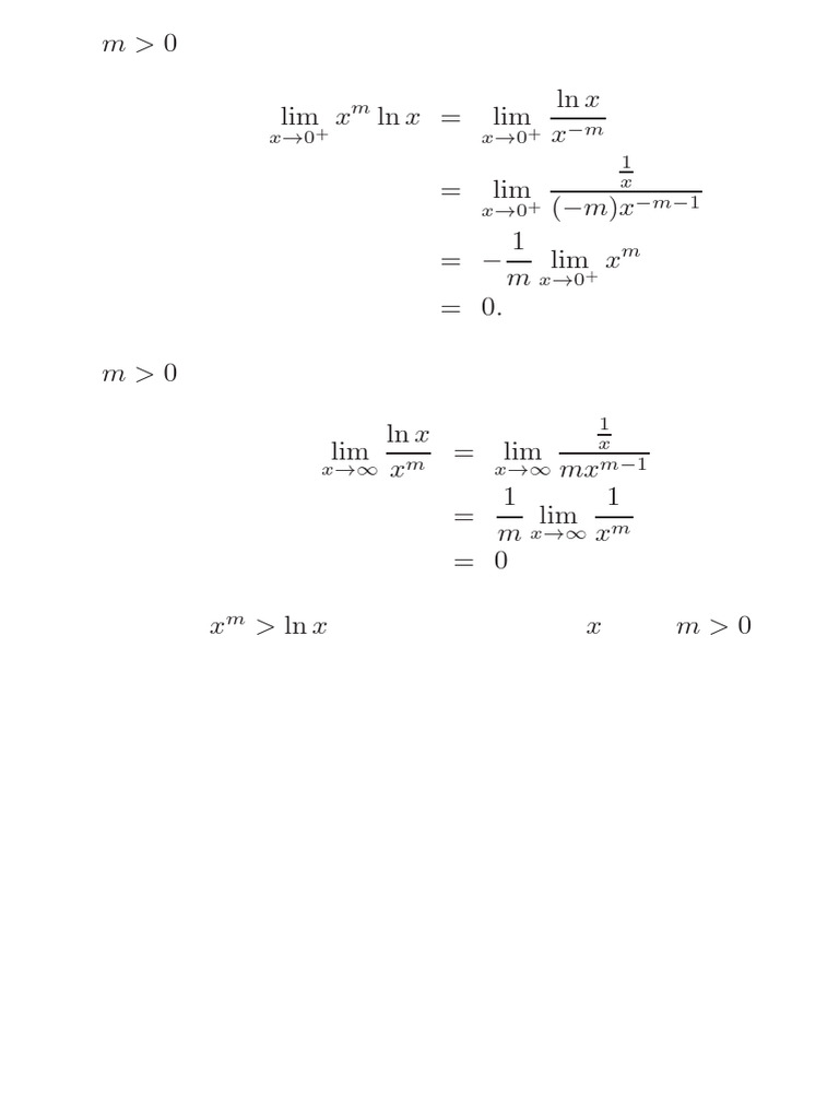 Lim Log | PDF