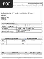 Standard Operation Sheet Template | PDF
