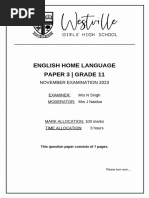 Grade 7 Transactional Writing Guide | PDF | Learning | Human Communication