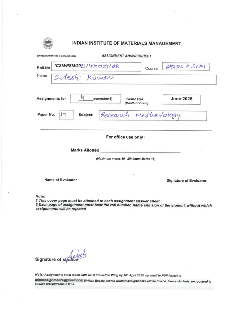 Paper-17 Research Methodology | PDF