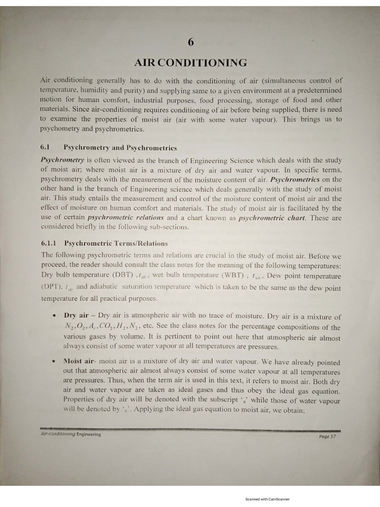 Air Conditioning | PDF