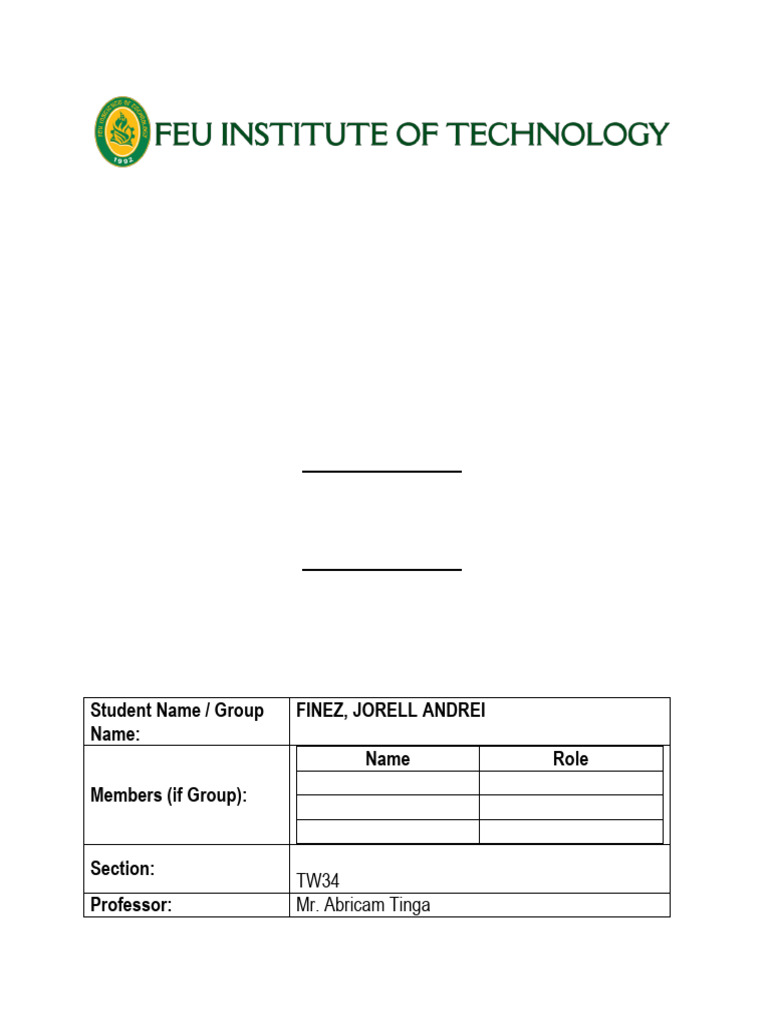 FINEZ - IT0021 Laboratory Exercise 3 | PDF | Active Directory | Domain Name System