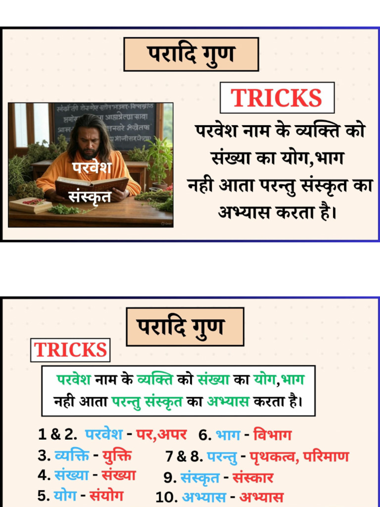 Paradi Guna Tricks Padarth Vigyan | PDF