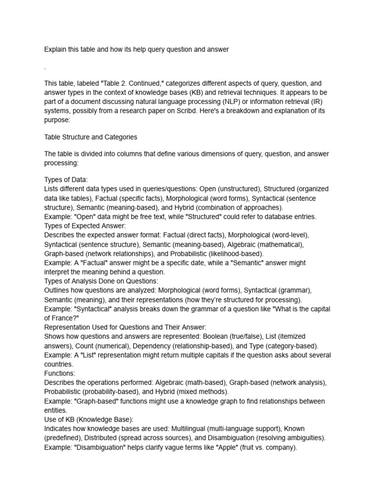 CanaLi, Qanswer, Framework - 1 | PDF | Information Retrieval | Semantics