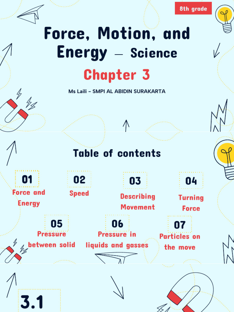 Chapter 3. Force and Energy | PDF | Force | Speed