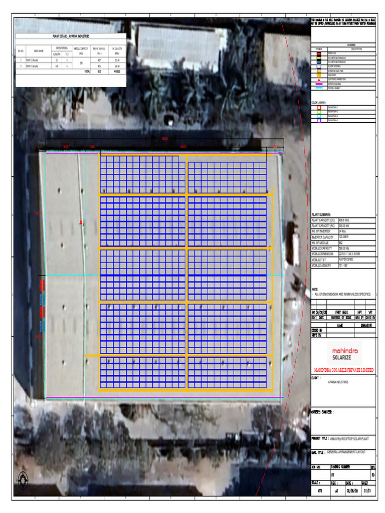 R0 - Ga Layout - Aparna Industries | PDF | Sustainable Energy | Electronics