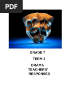 Understanding Drama Elements for Grade 7 | PDF | Tragedy | Theatre