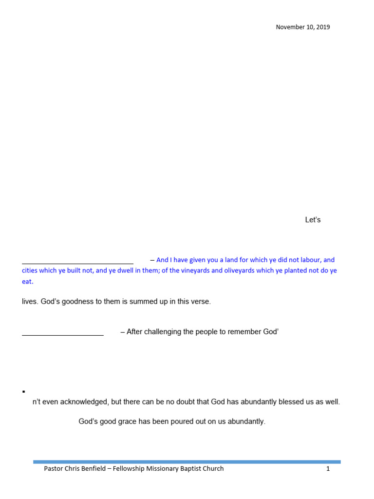 Choose Whom You Will Serve - Joshua 24-13-15 | PDF | Joshua | Jesus