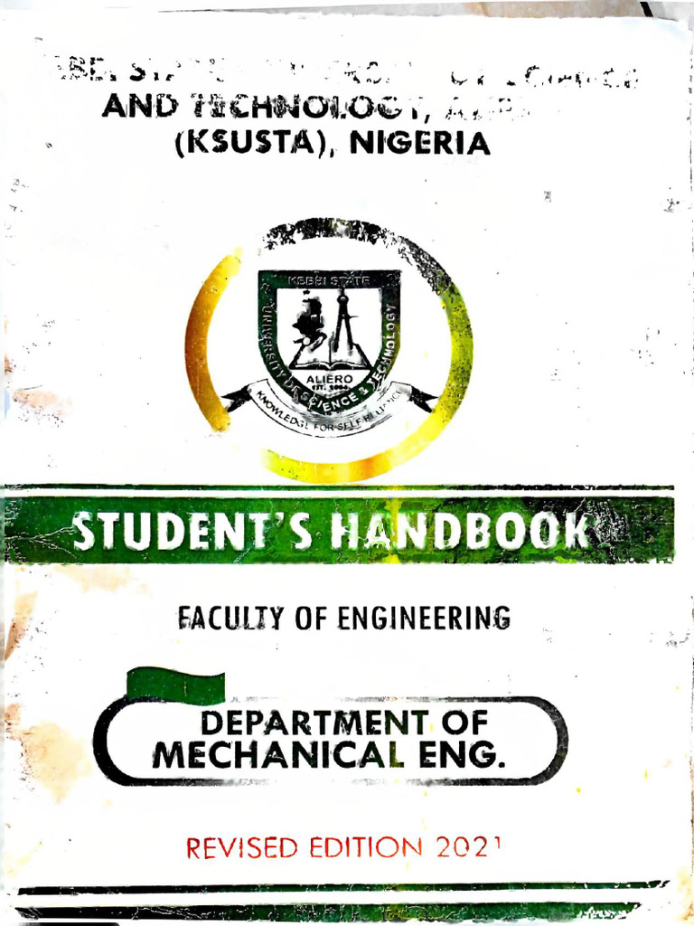 Revised Mechanical Handbook 2021 | PDF