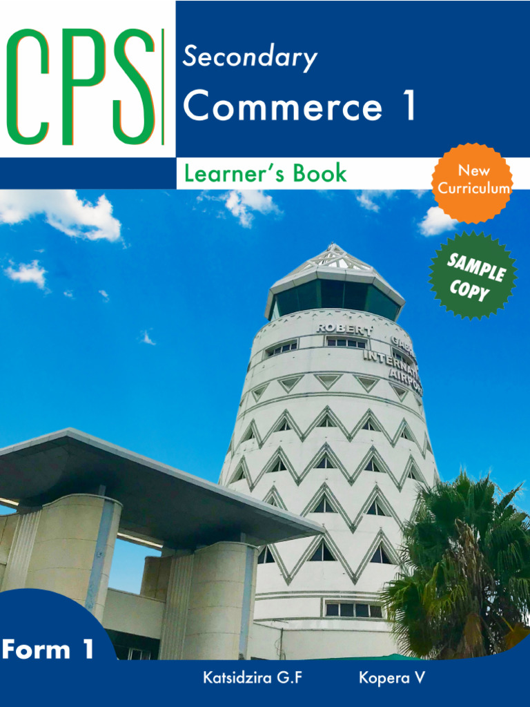 Commerce Form 1 (Sample Book) | PDF | Goods | Commerce