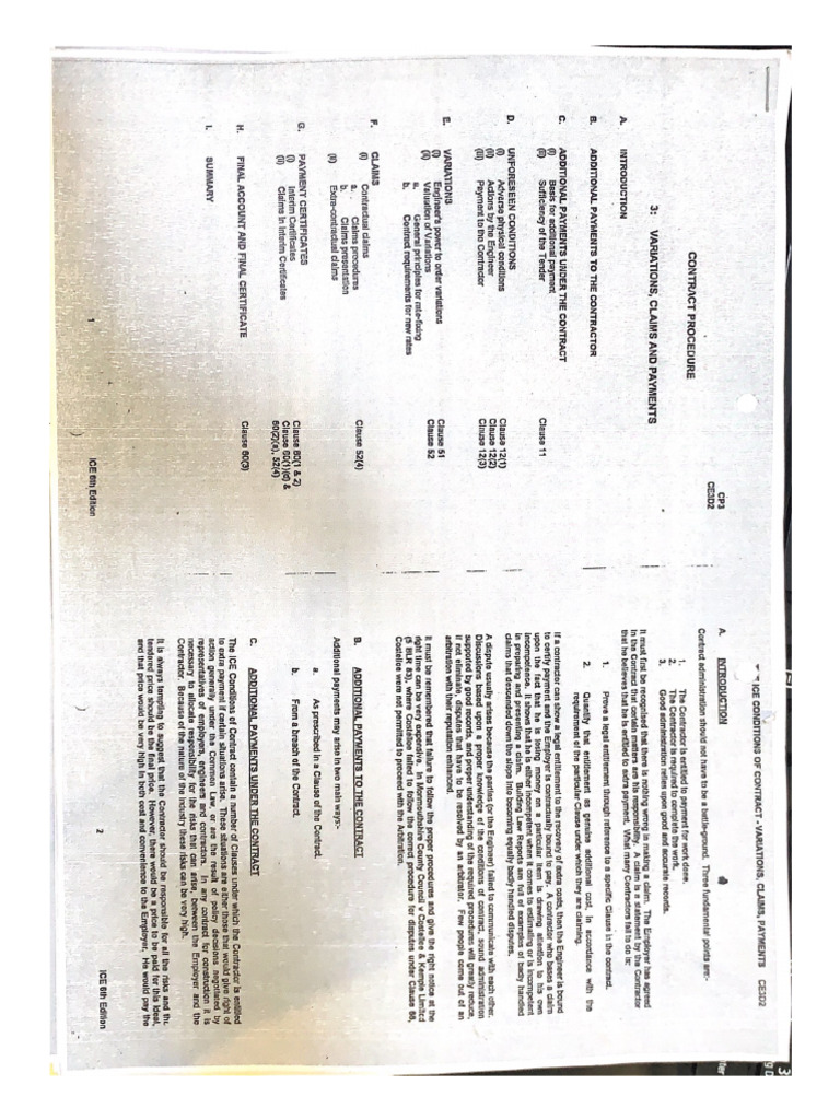 Contract Procedure | PDF