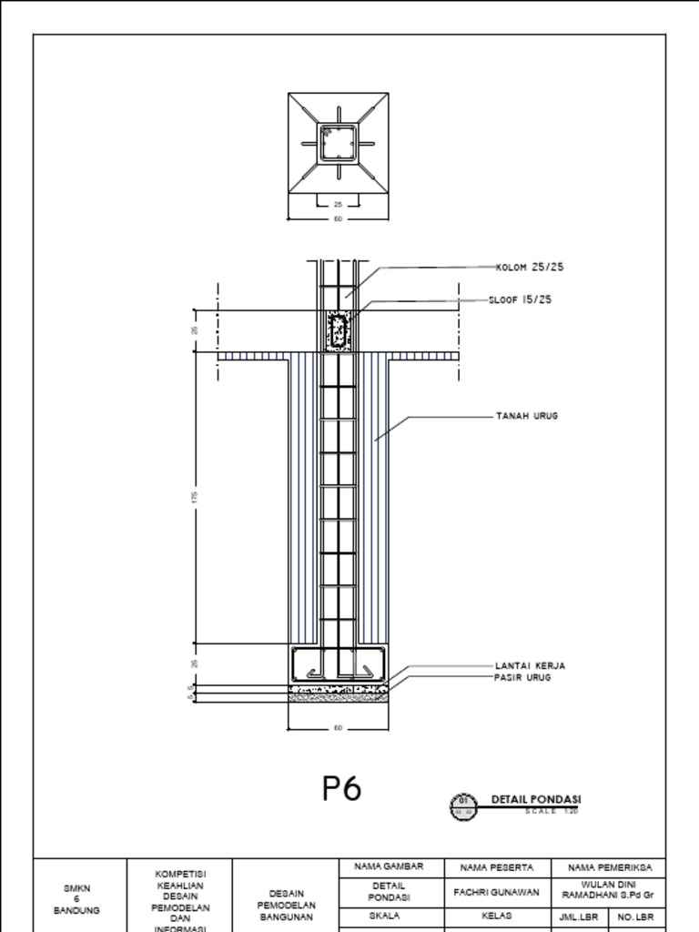 Foot Plat Detail | PDF