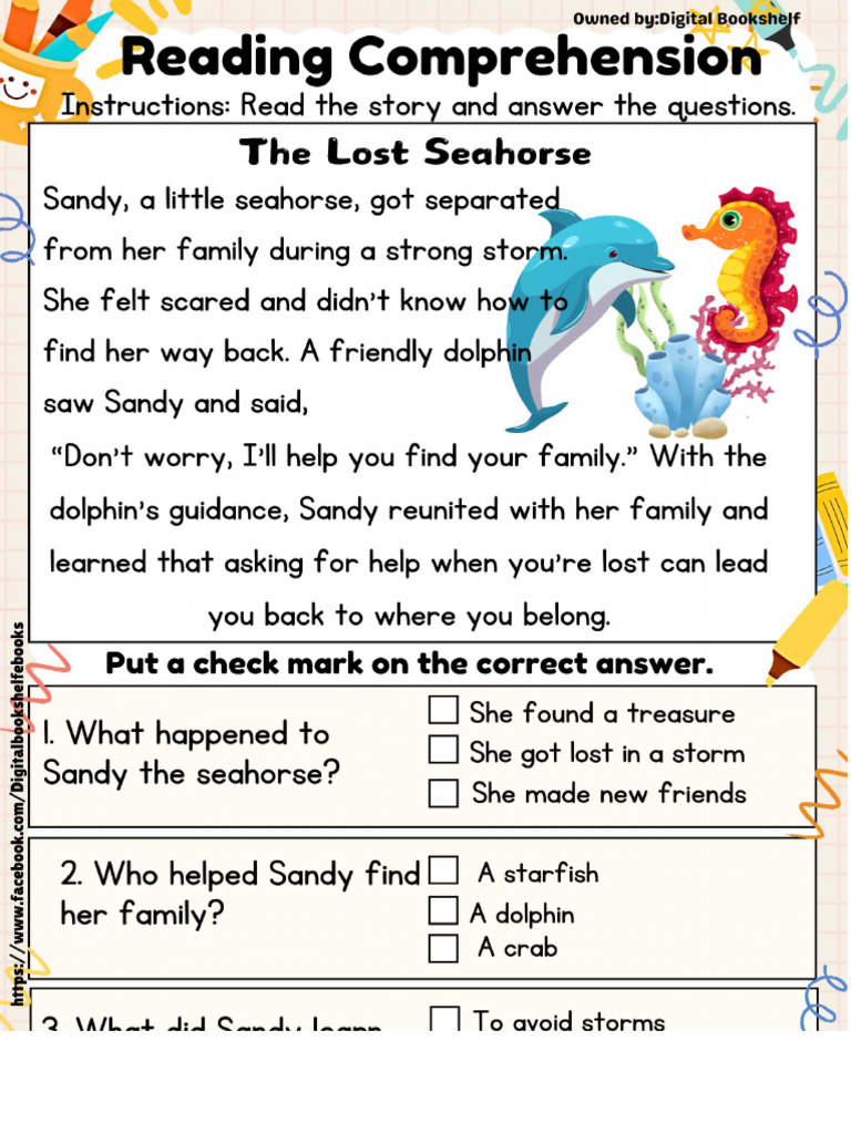 Day 3 Comprehension G4 6 | PDF