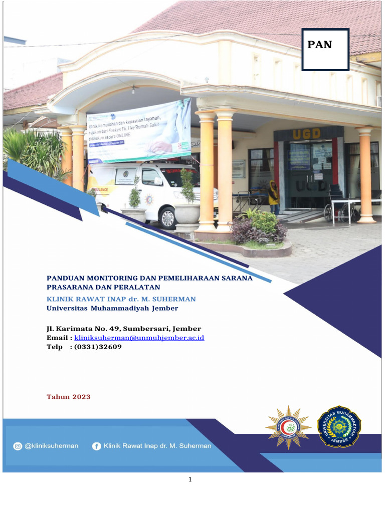 Panduan Monitoring Dan Pemeliharaan Sarana, Prasarana Dan Peralatan | PDF