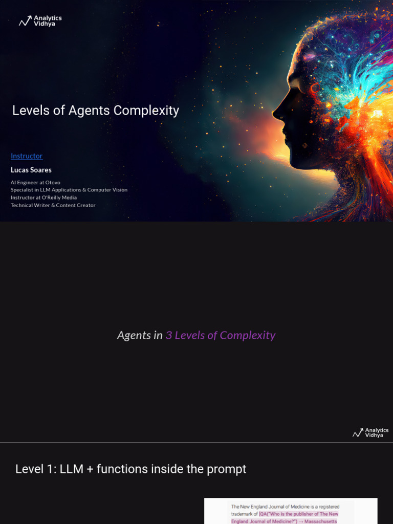 M1 L4 - Levals of Agents Complexity | PDF