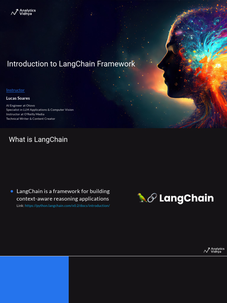 M2 L1 Introduction To LangChain Framework | PDF