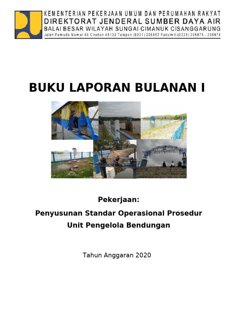 Cover Laporan Bulanan I | PDF