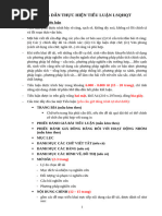 Hướng Dẫn Hình Thức Trình Bày Bài Dự Thi | PDF