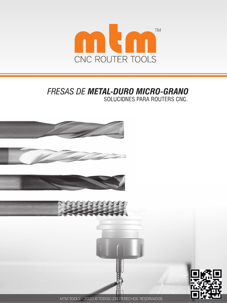 MTM Tools - Catálogo de Fresas | PDF
