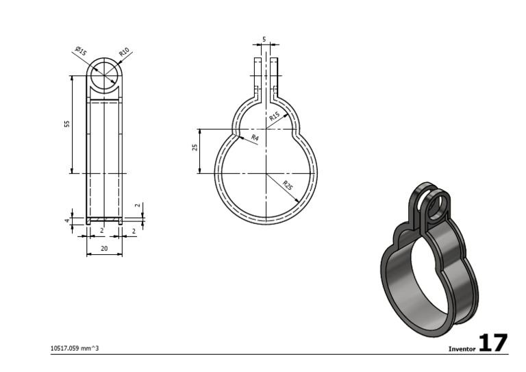 The CAD Album of 100 Parts - 017 | PDF