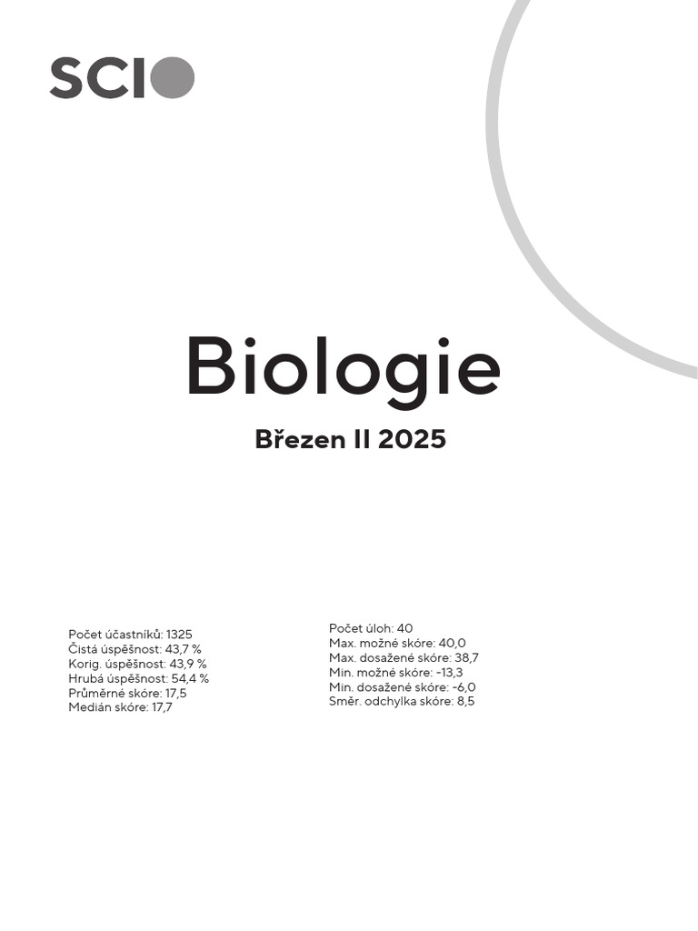 Bio NSZ 2024 2025 | PDF