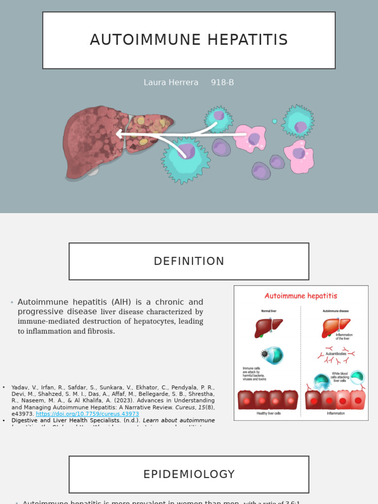 Autoimmune Hepatitis LH 918-B | PDF | Hepatitis | Cirrhosis