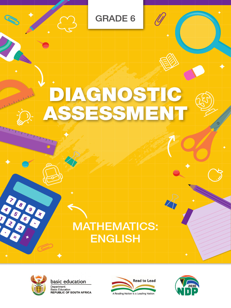 Grade 6 Mathematics Diagnostic Assessment | PDF | Educational ...