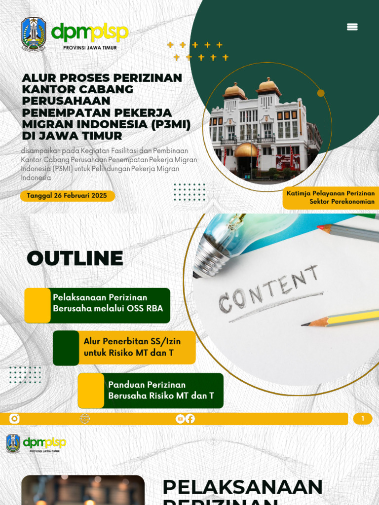 Paparan P3MI - DPMPTSP - 26 Feb 2025 | PDF