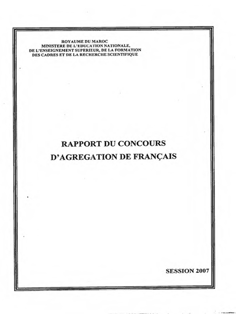 Rapport 2007 | PDF