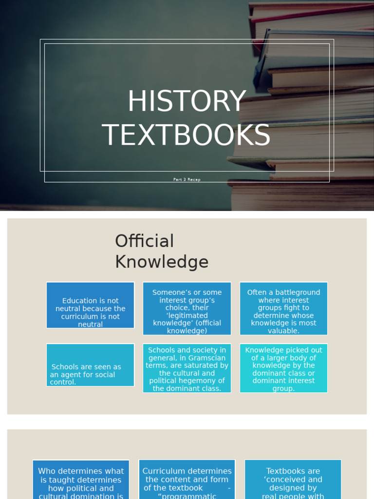 Textbooks Powerpoint 3 | PDF | Textbook | Knowledge