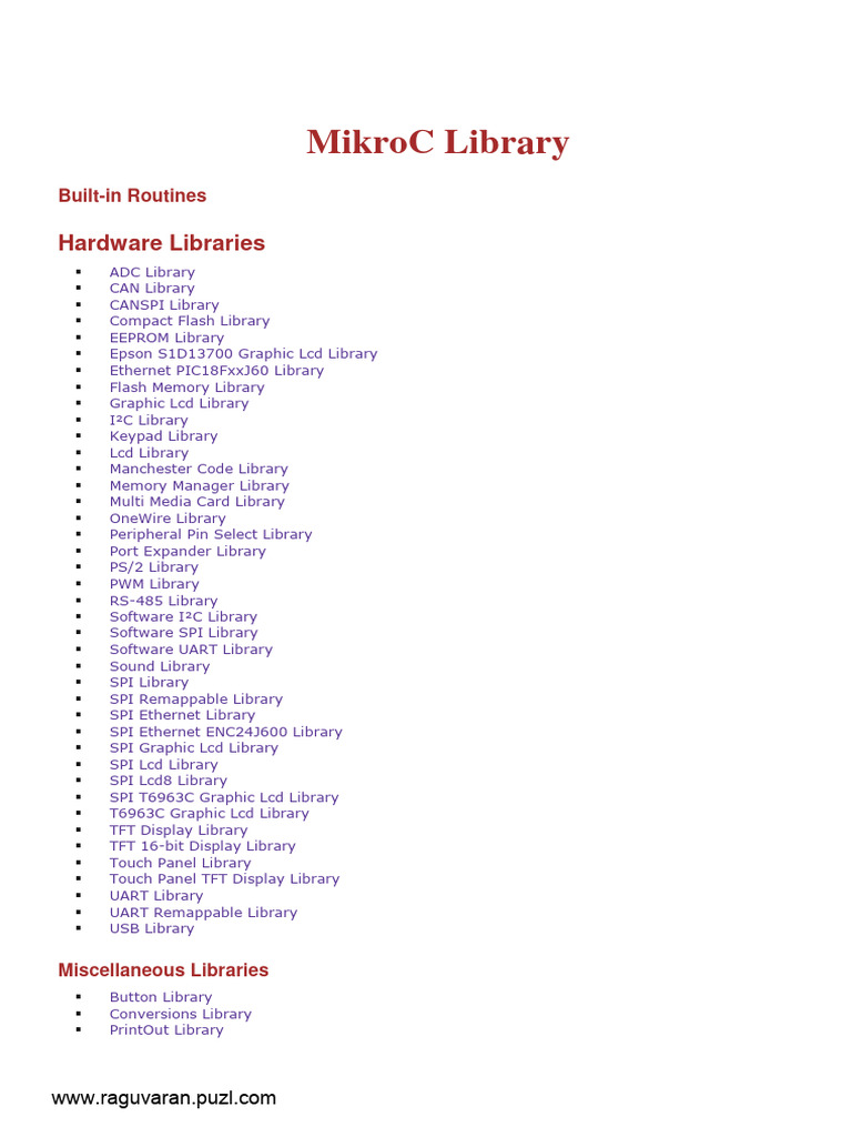 MikroC Library | PDF | Analog To Digital Converter | Bit Rate